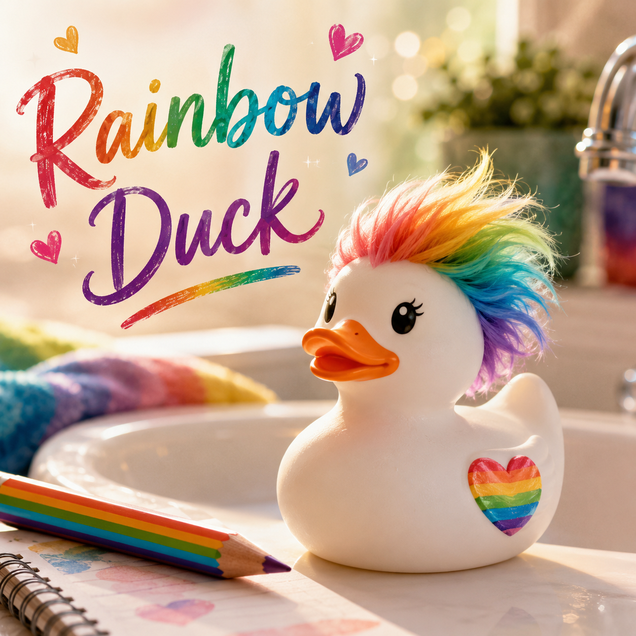 The Rainbow Duck – I am Me